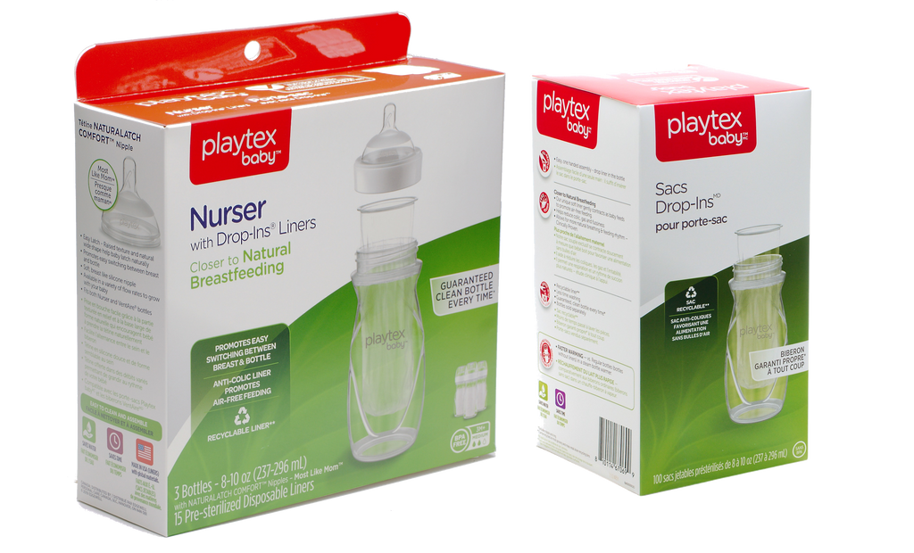 Playtex Baby™ Anti-Colic Nurser Bottles with Drop-Ins® Liners – 3 Pack ...
